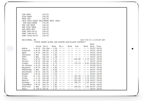 What OPIS Rack Fuel Price Report is Right for you?